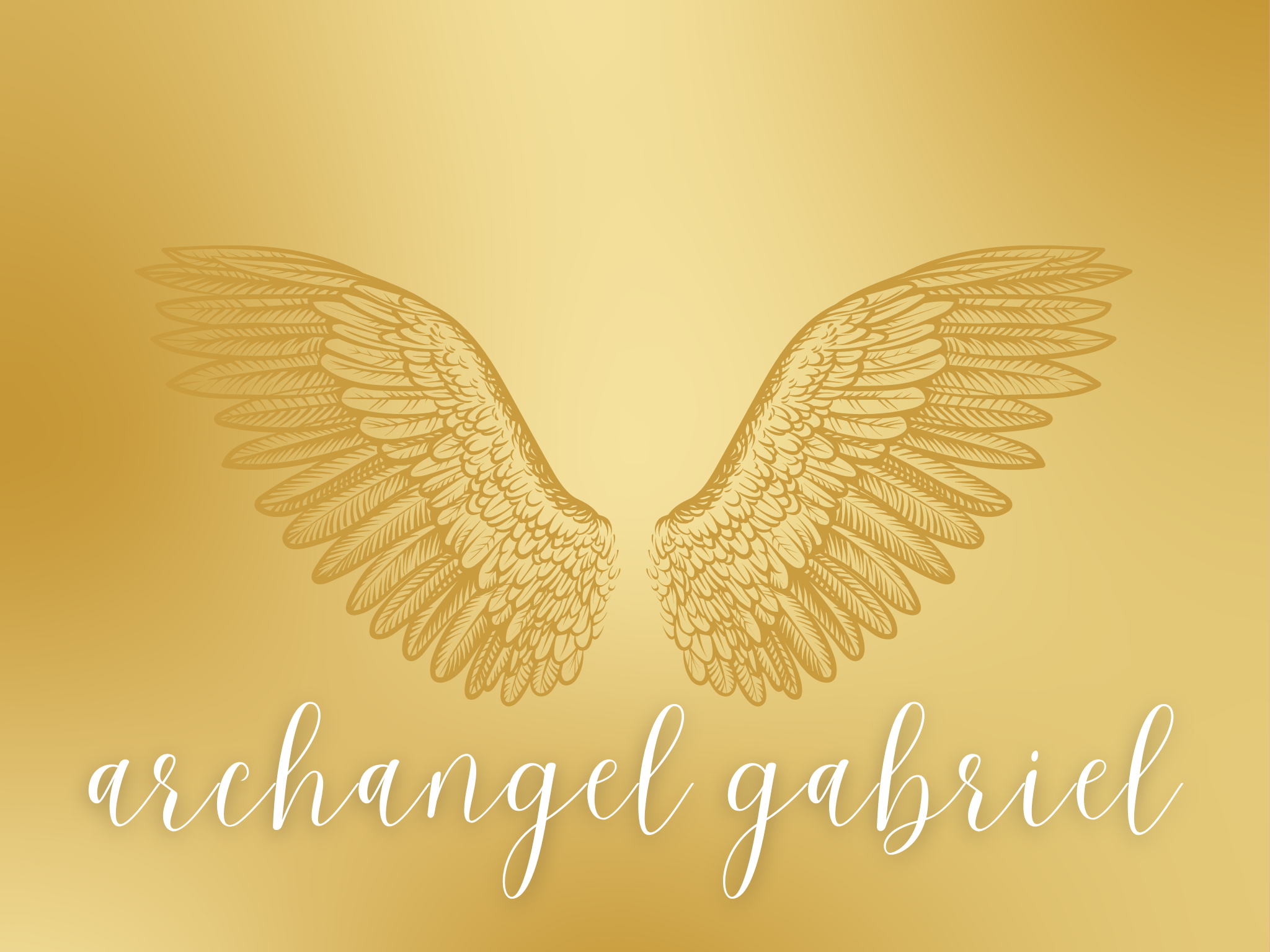 Archangel Gabriel Wings