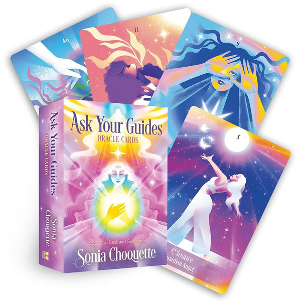 Ask Your Guides Oracle Cards & Guidebook || Sonia Choquette - Angelic Roots