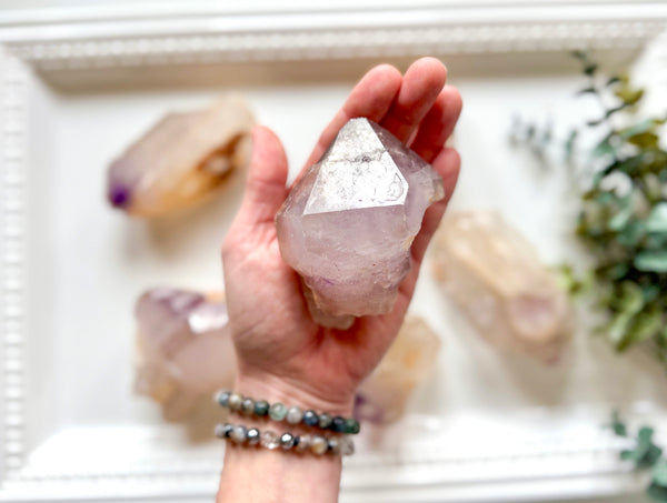 Amethyst Skeletal Quartz - Angelic Roots