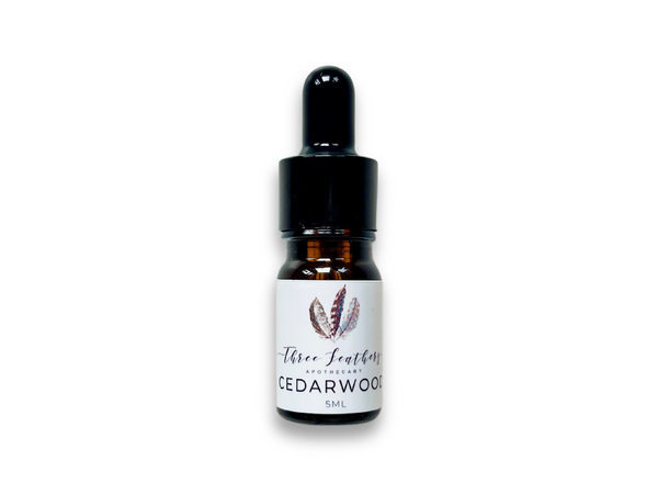 Cedarwood Single Note 5ml || Three Feathers Apothecary - Angelic Roots