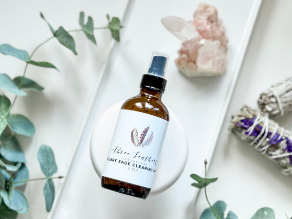 Clary Sage Clearing Spray 4oz - Angelic Roots