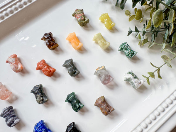 Mini Male Torso Crystal Carving - Angelic Roots