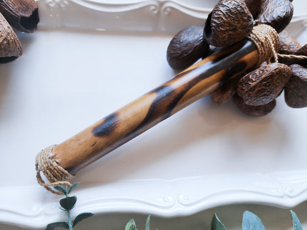 Bamboo and Kenari Seed Rattle - Angelic Roots