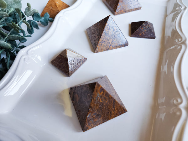 Calligraphy Stone Pyramid - Angelic Roots