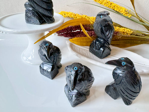 Third Eye Onyx Raven - Angelic Roots