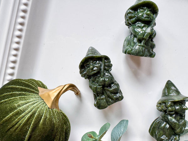 Xiuyan Jade Witch Carving - Angelic Roots