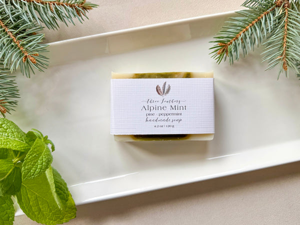 Alpine Mint || Cold Process Soap - Angelic Roots