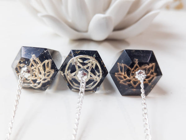 Tourmaline Orgone Pendulum - Angelic Roots