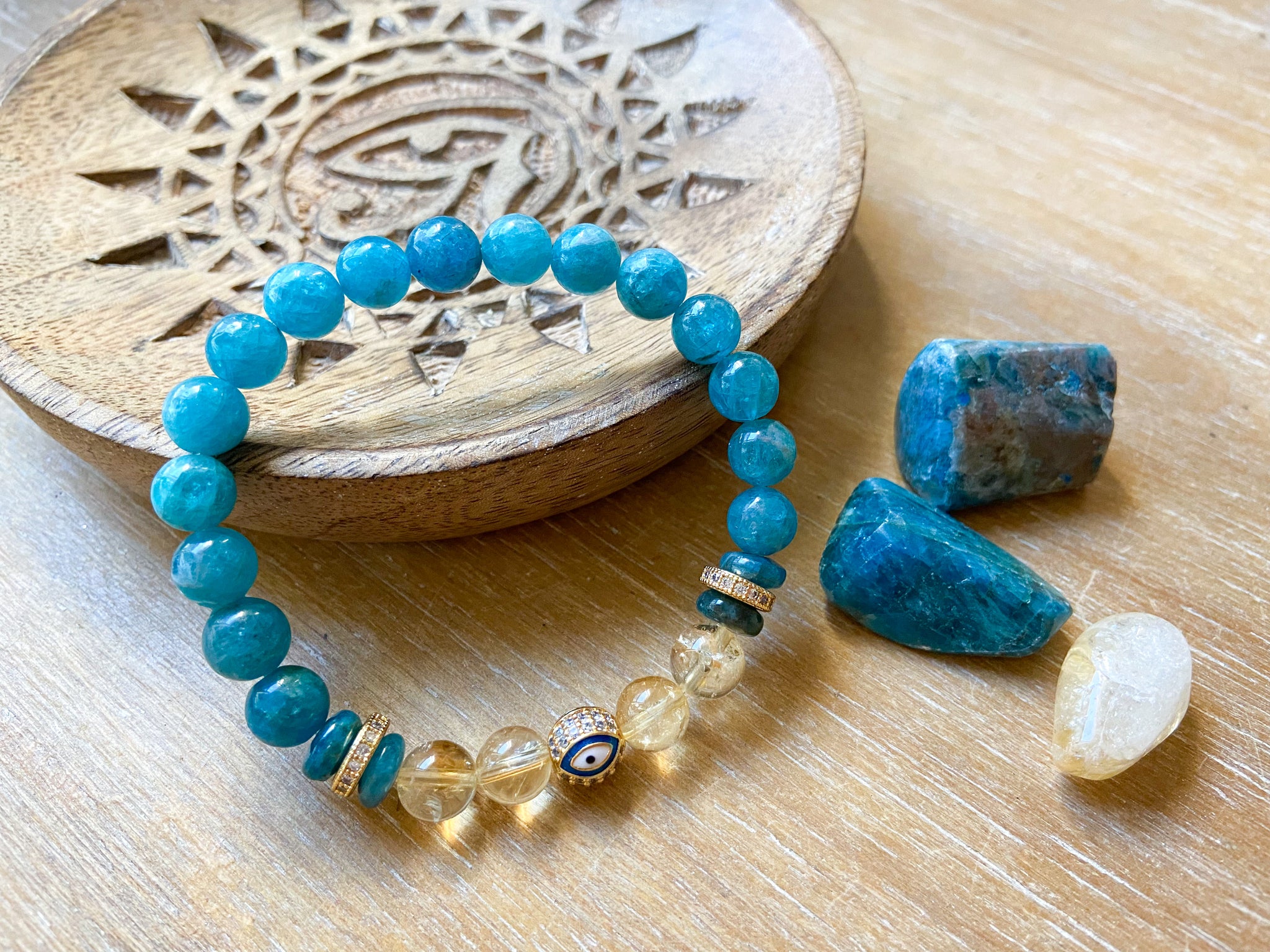 Blue Citrine Stone