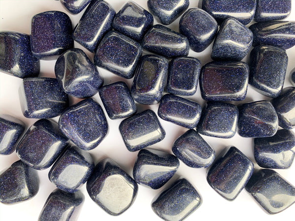 Blue Sandstone Tumbled Stone - Angelic Roots