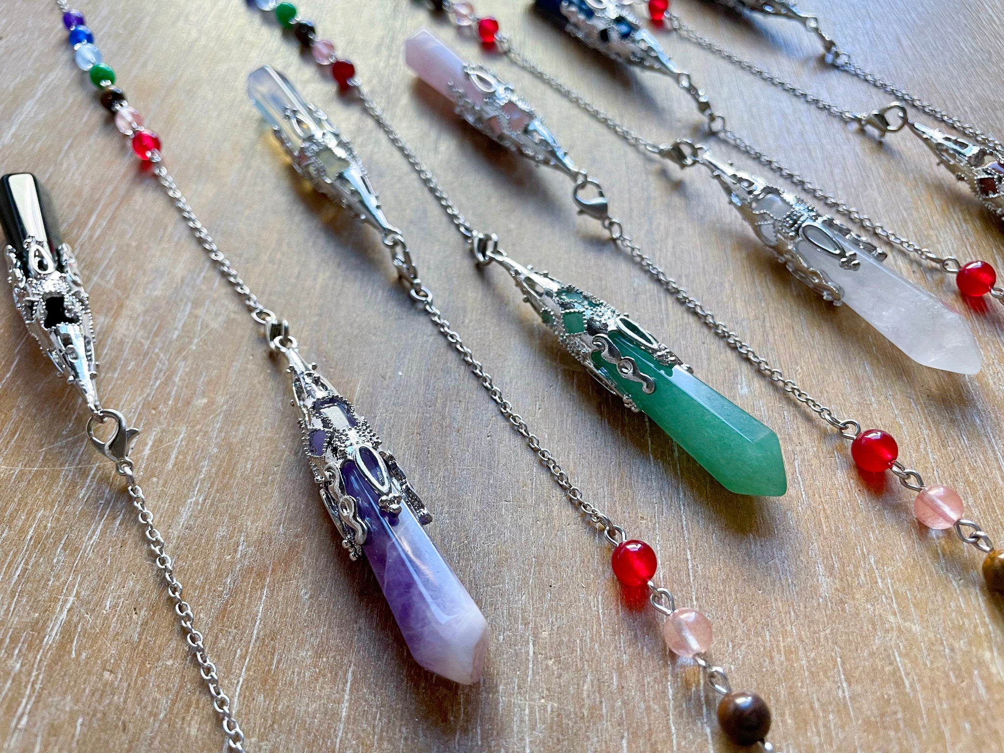 Crystal Chakra Muse Pendulum - Angelic Roots