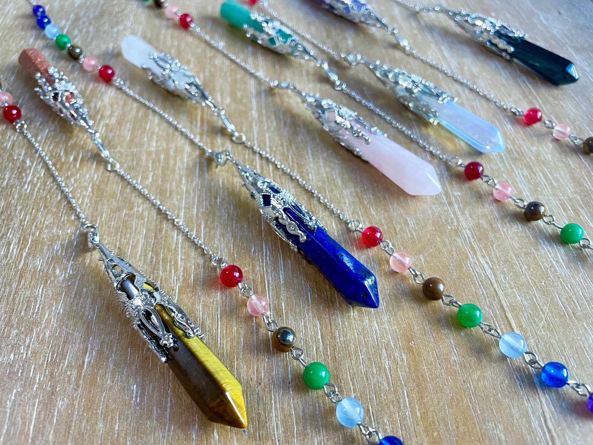Crystal Chakra Muse Pendulum - Angelic Roots