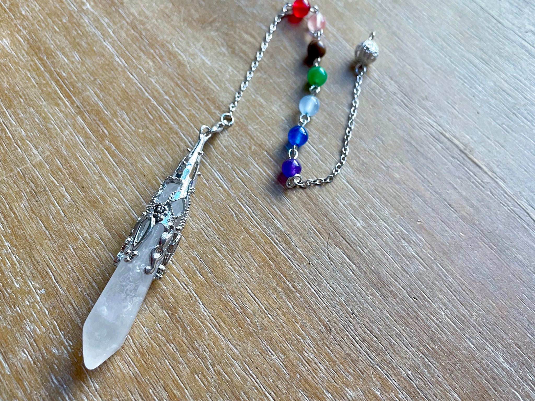 Crystal Chakra Muse Pendulum - Angelic Roots