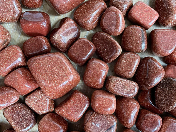 Goldstone Tumbled Stone - Angelic Roots