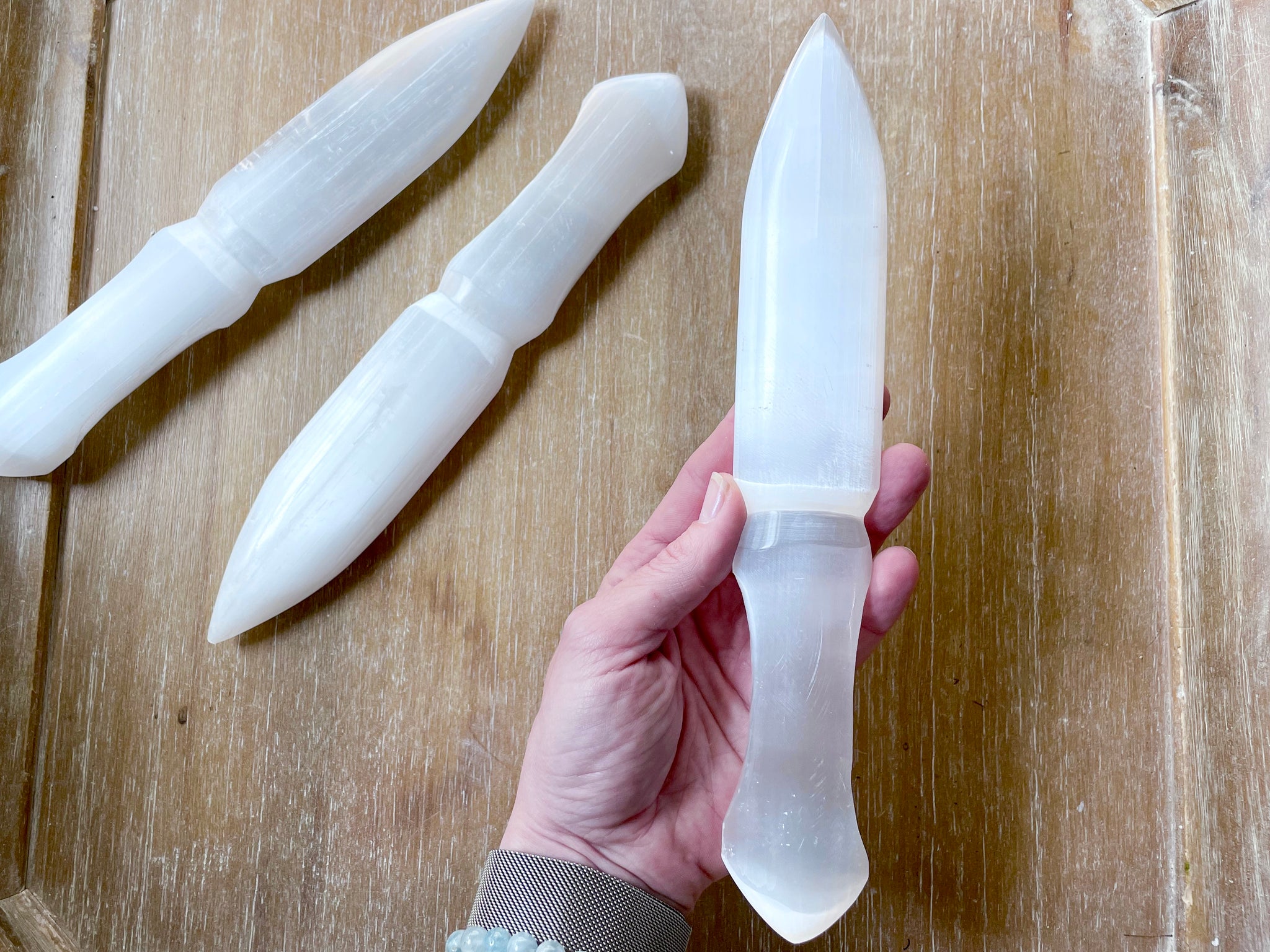 Selenite Sword