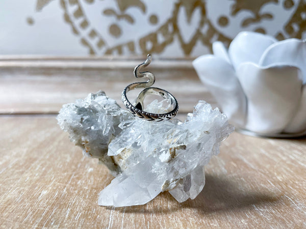 Serpent Ring || Onyx - Angelic Roots