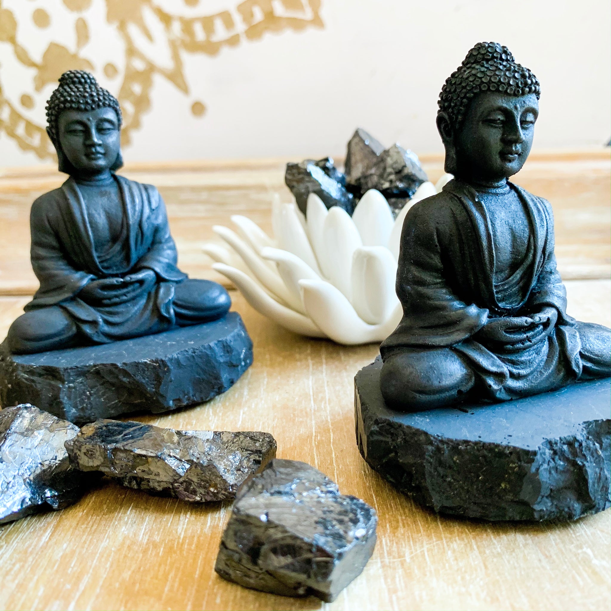 Shungite Buddha - Angelic Roots