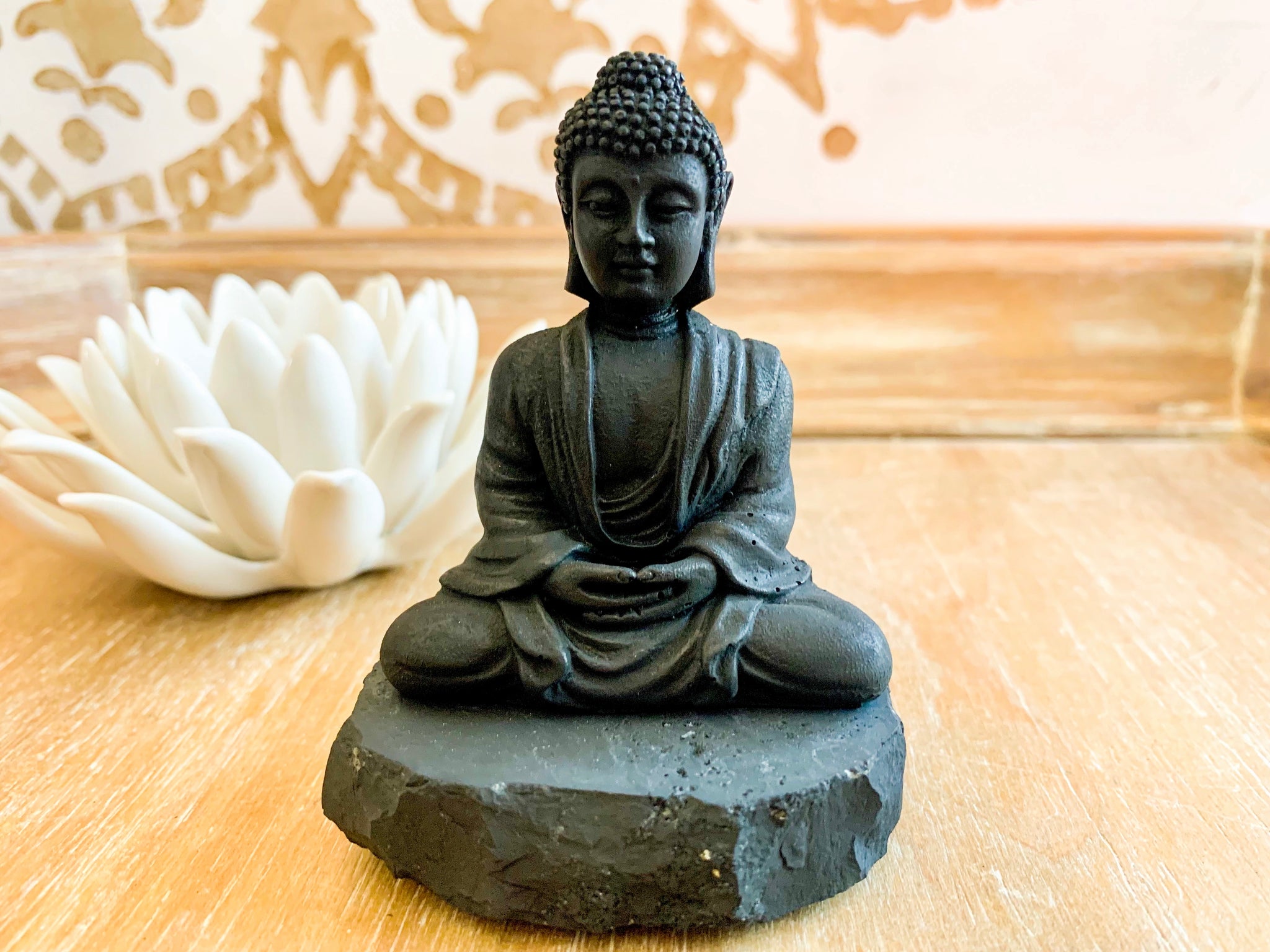 Shungite Buddha - Angelic Roots