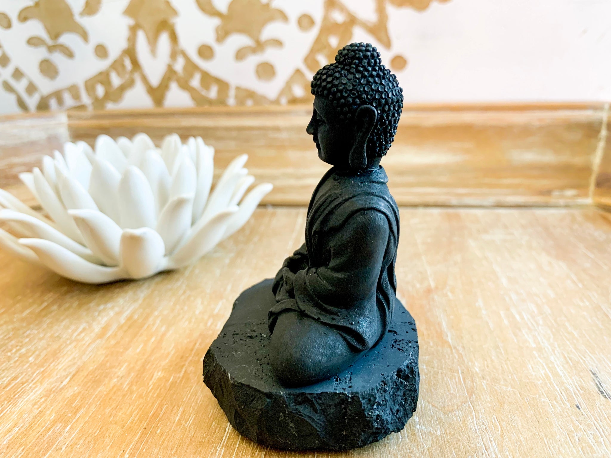 Shungite Buddha - Angelic Roots