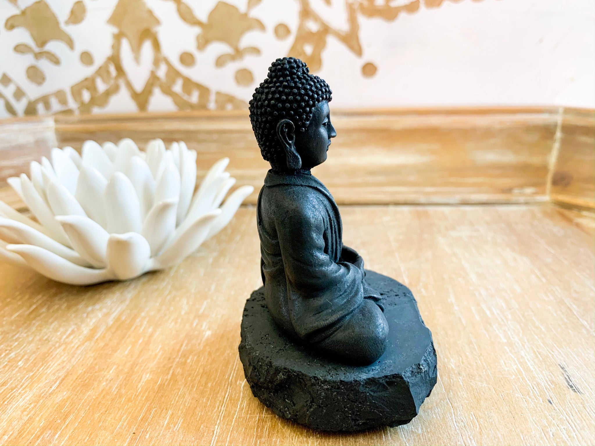Shungite Buddha - Angelic Roots