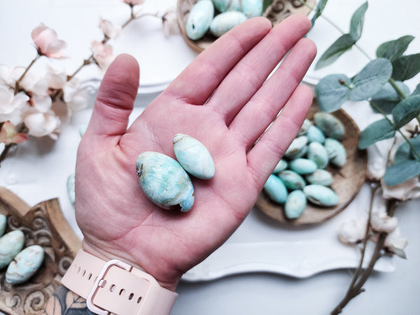 Blue Aragonite Crystal Shiva - Angelic Roots