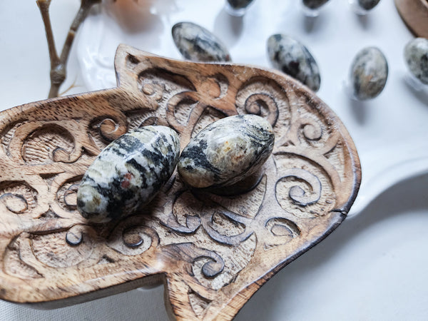 Zebra Jasper Crystal Shiva - Angelic Roots