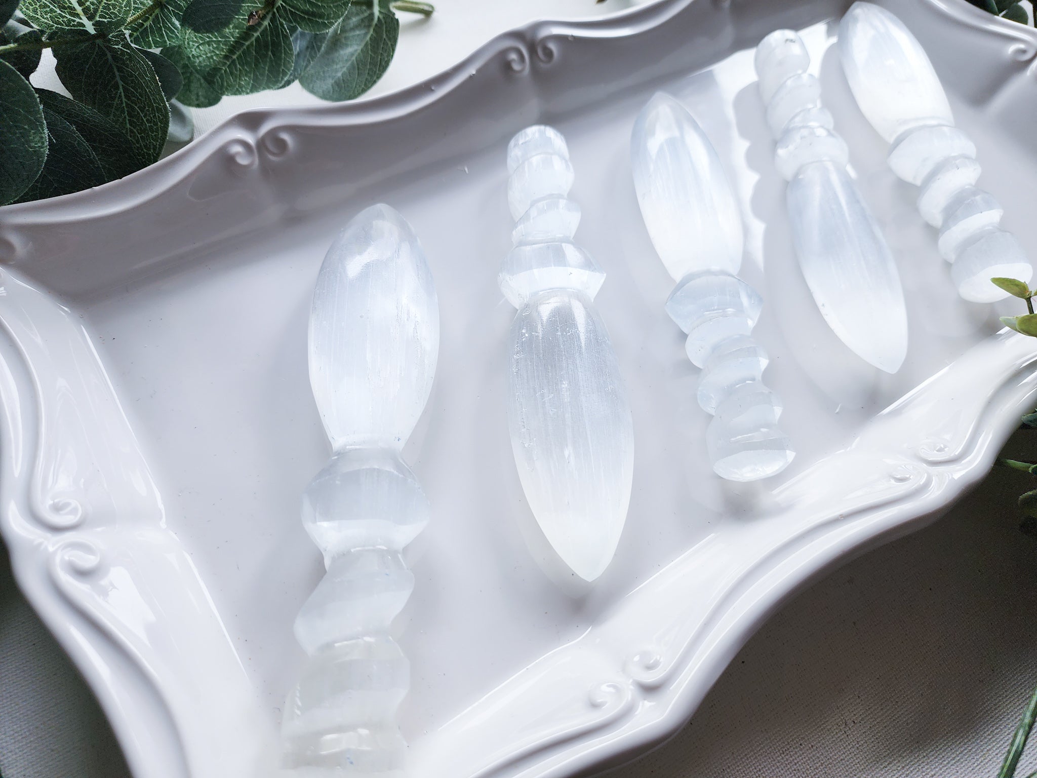 Selenite Sword, Selenite Dagger, Selenite Knife, Selenite Athame ...