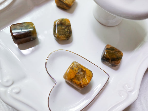 Nellite Tumbled Stone - Angelic Roots