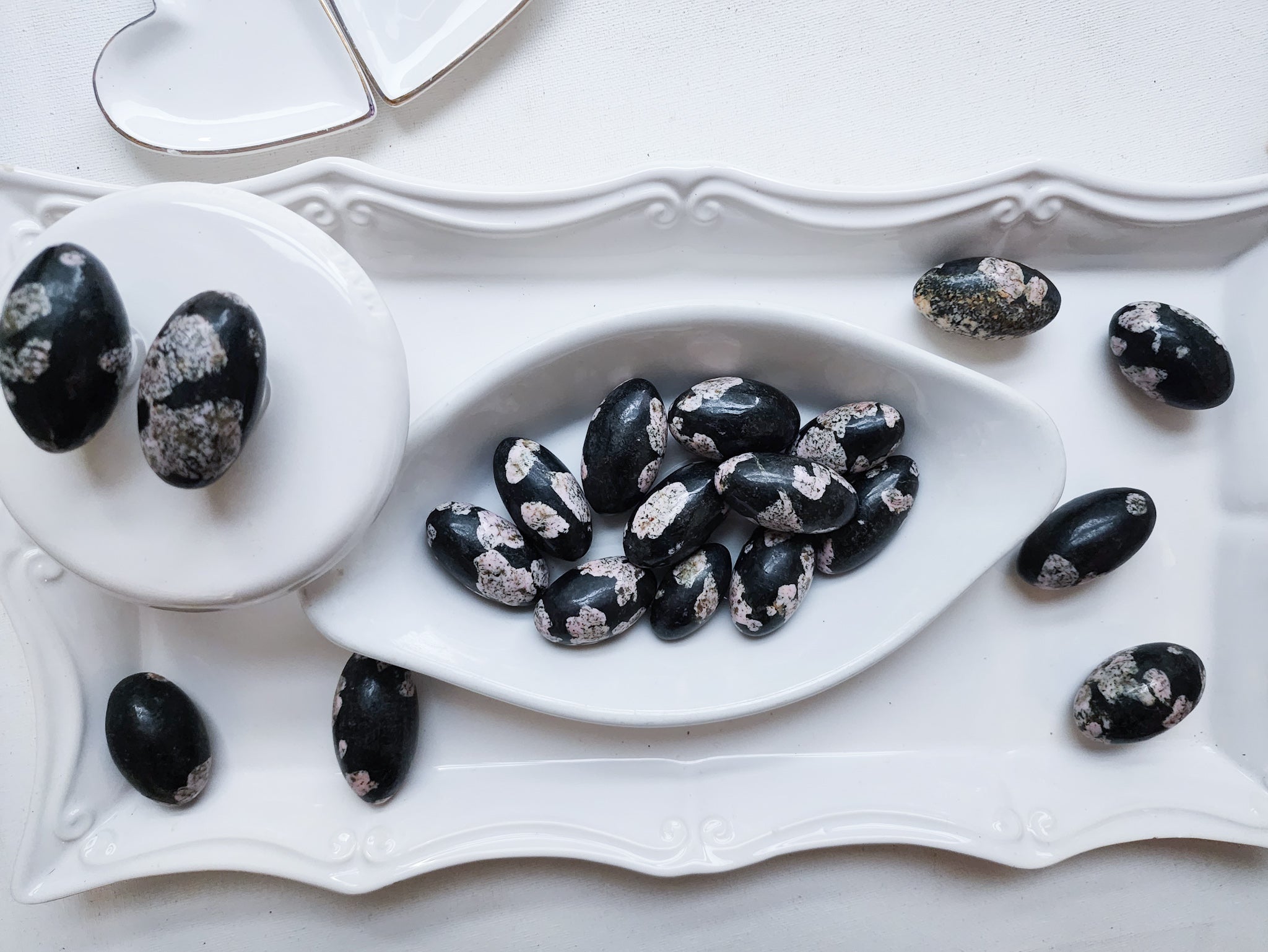 Flower Obsidian Crystal Shiva - Angelic Roots