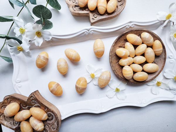 Orange Calcite Crystal Shiva - Angelic Roots