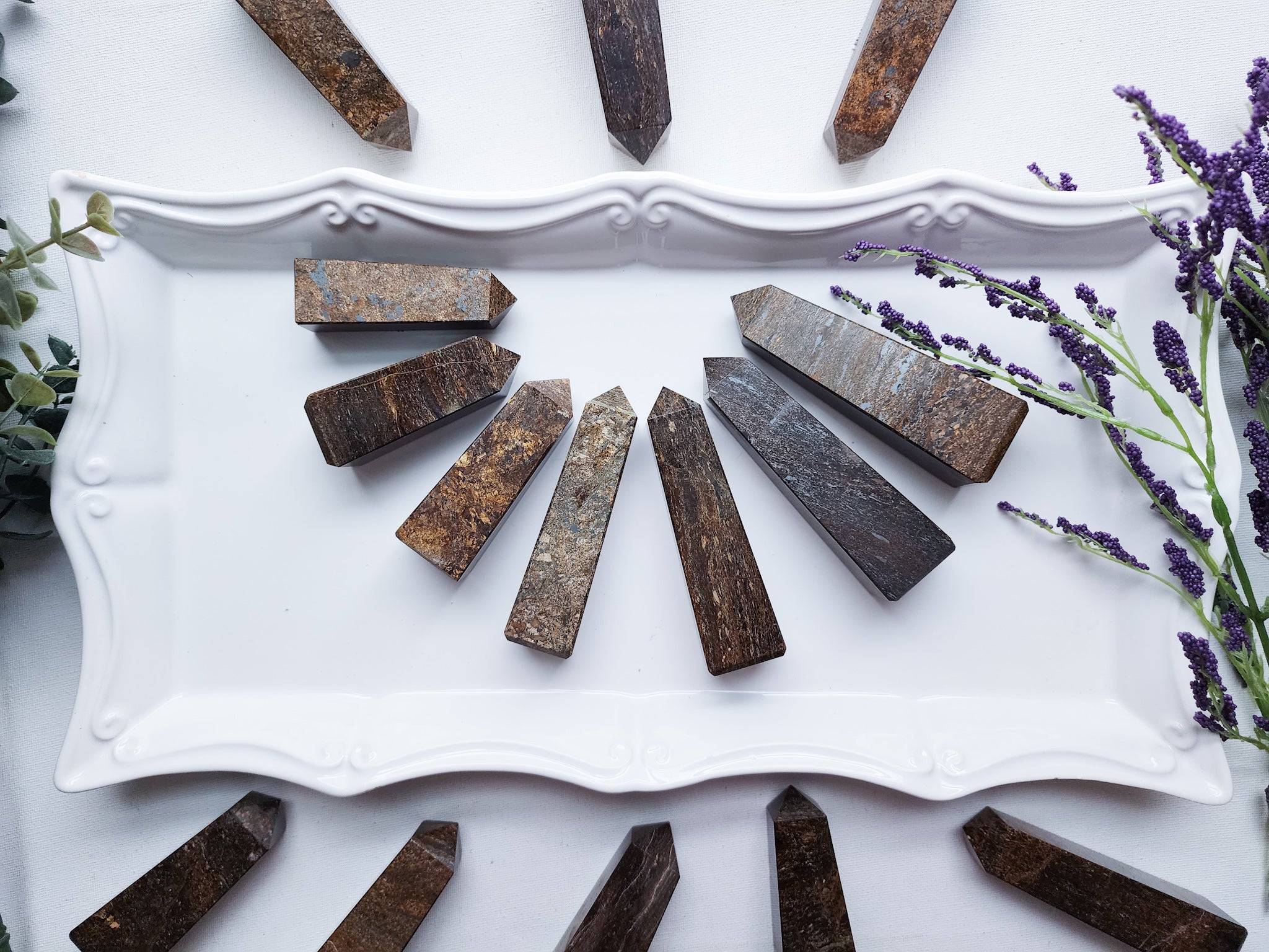 Bronzite Point - Angelic Roots