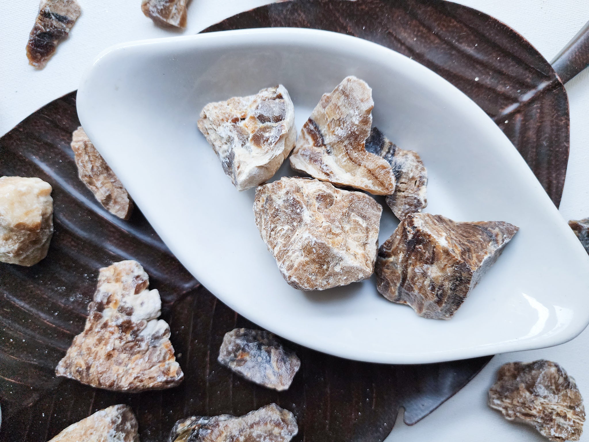 Chocolate Calcite Raw - Angelic Roots
