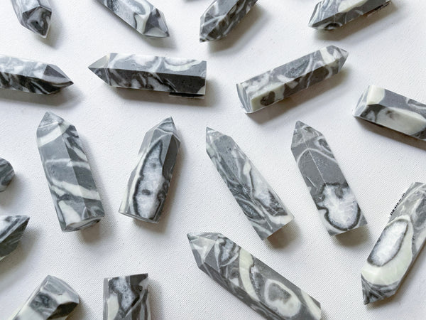 Thousand Eye Jasper Point - Angelic Roots