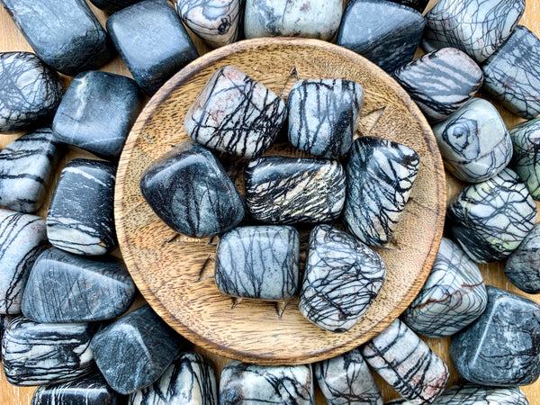 Zebra Jasper Tumbled Stone - Angelic Roots